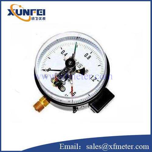 YXC-100 Electric contact pressure gauge, manufacturer - XUNFEI